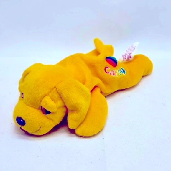 Lisa Frank | Toys | Rare Lisa Frank Casey Golden Retriever Beanie Baby ...